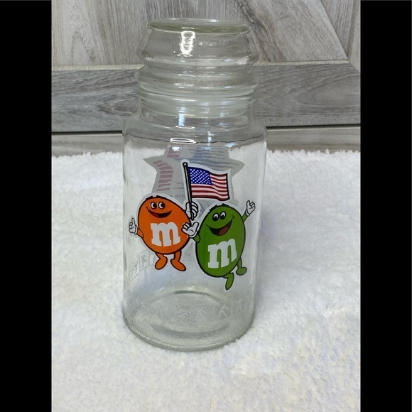 Mars Candy | Kitchen | Vintage M Ms Chocolate Candies Jar 98 Olympic ...